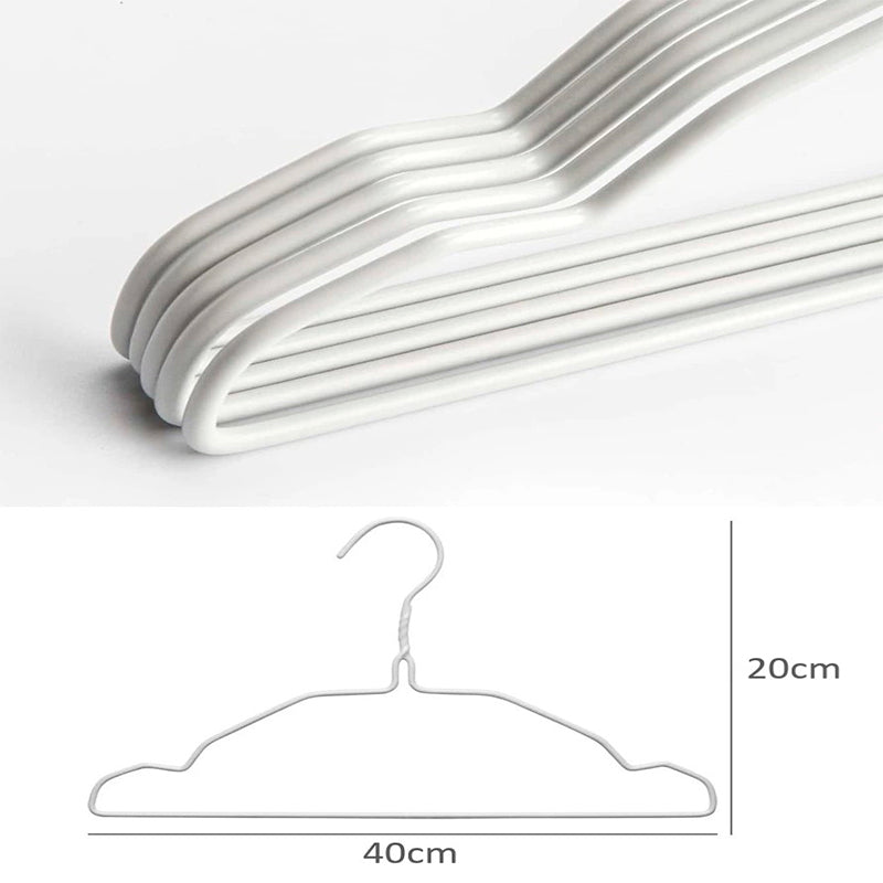 Colgadores De Ropa Wakeshome Set 32 Metalico Antideslizante