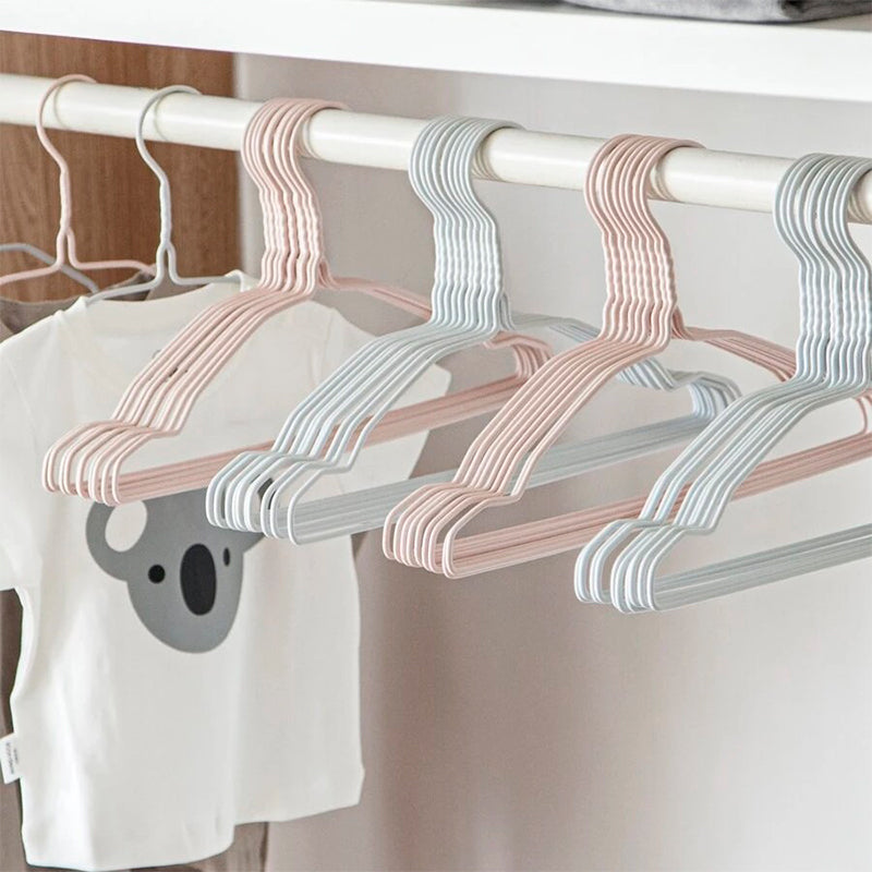 Colgadores De Ropa Wakeshome Set 32 Metalico Antideslizante